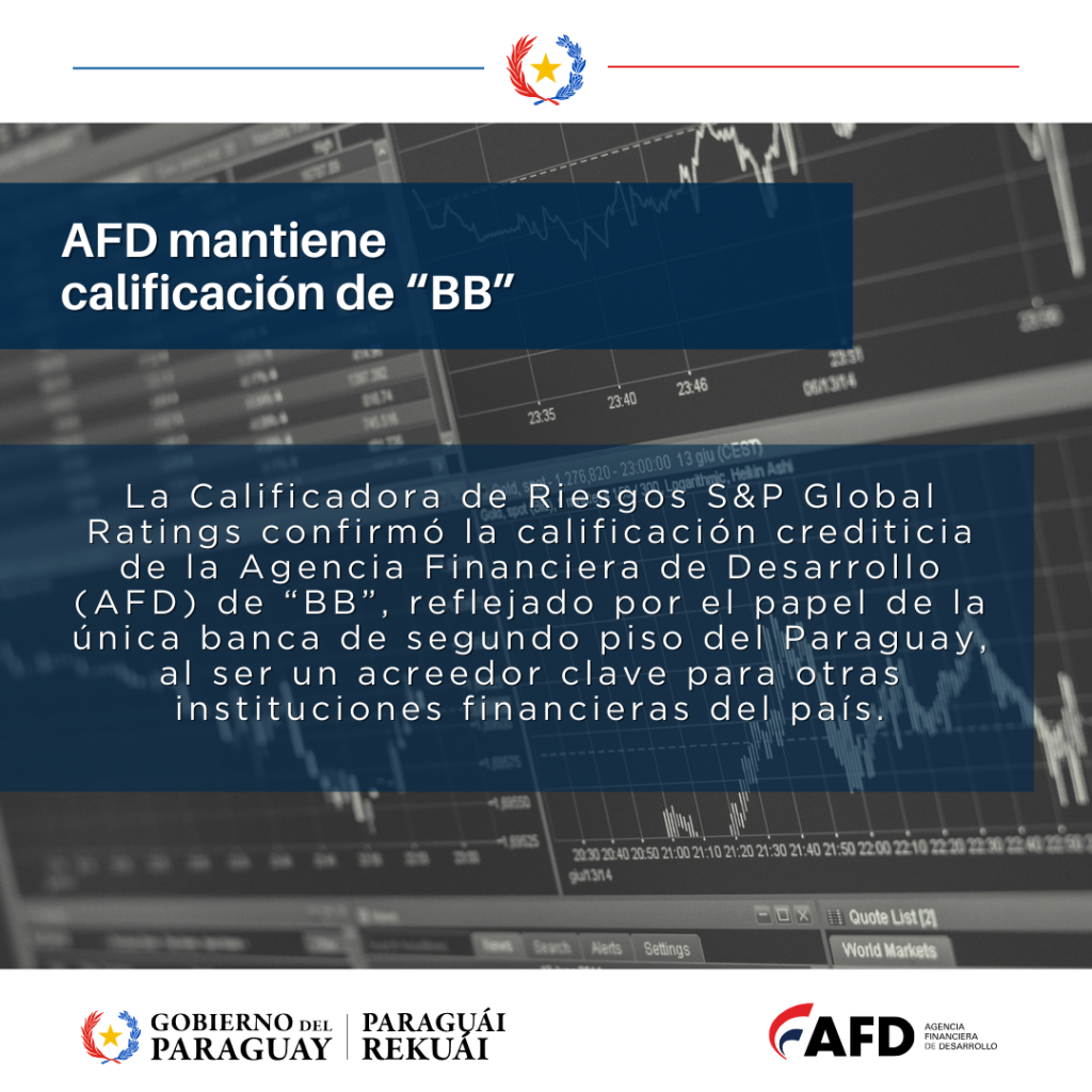 AFD mantiene calificación de “BB”